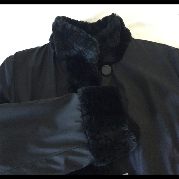 Utex | Jackets & Coats | Nwot Utex Reversible Faux Fur Jacket Coat ...